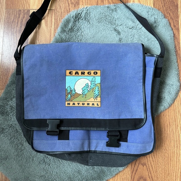 Bags | Big Y2k Korea Crossbody Bag Canvas | Poshmark